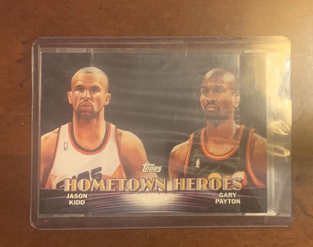 2000 TOPPS COMBOS Jumbos Basketball Jason Kidd & Gary Payton #JC8 EUR 7 ...