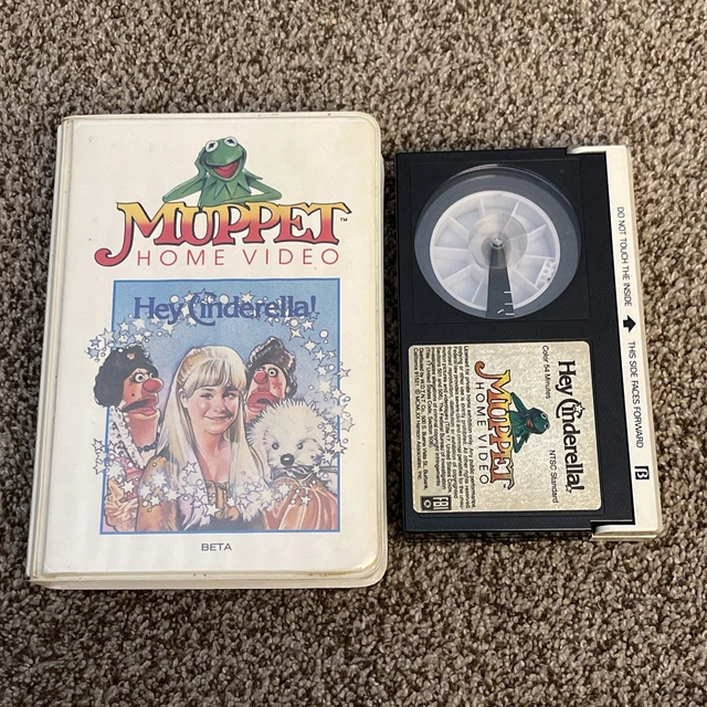 HEY CINDERELLA MUPPET Home Video Betamax BETA “NOT VHS” $42.25 ...