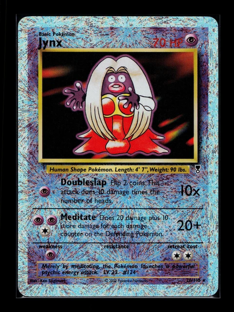 POKEMON CARD - Jynx - Legendary Collection 26/110 Reverse Holo EUR 42 ...