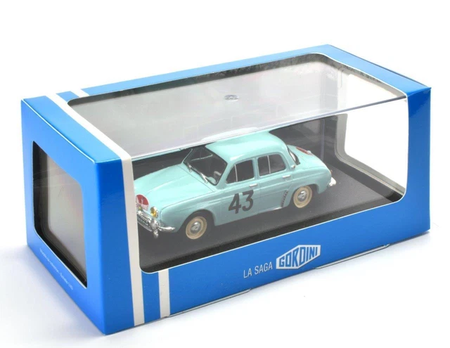 DIE CAST RENAULT Dauphine Gordini Tour De Rennsport - 1959 Gordini Atlas 1/43 EUR 12,29 ...