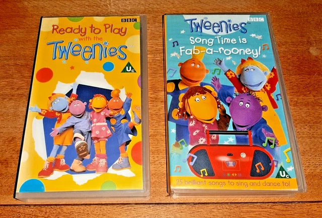 TWEENIES READY TO Play with the Tweenies VHS Tape Rare Vintage & Fab-a ...