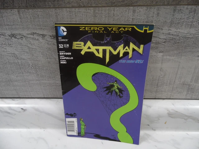BATMAN ZERO YEAR Final Act #32 DC bande dessinée Riddler EUR 9,70 ...