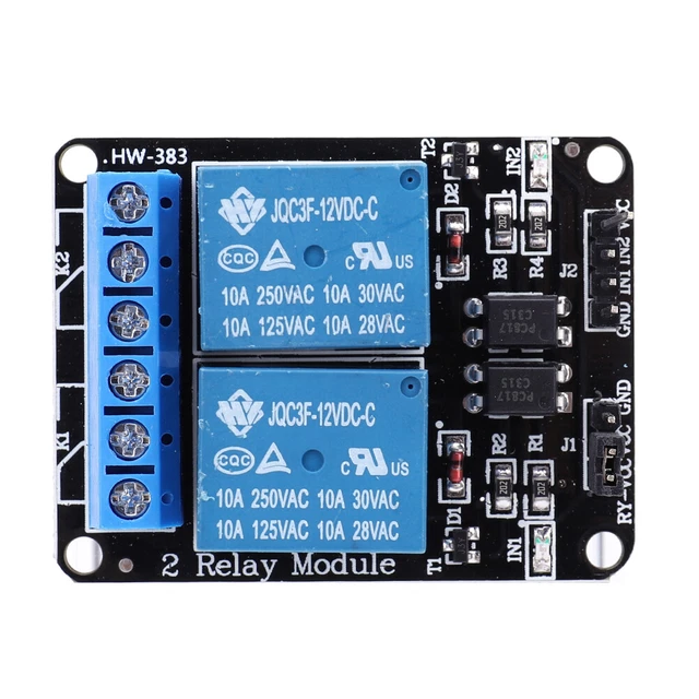 5V 12V 24V Relay Board with Optocoupler Isolation for Arduino DIY (12V ...