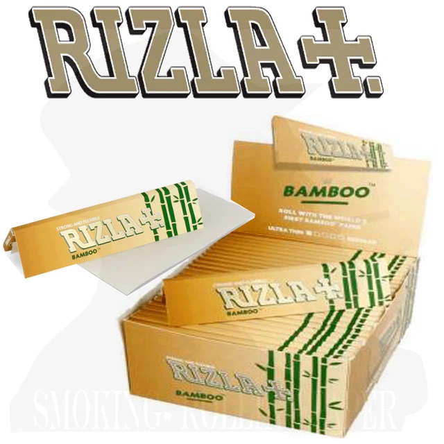CARTINE RIZLA BAMBOO King Size Slim Lunche 50 Libretti EUR 43,00 ...