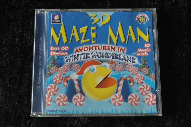 3 D MAZE Man Winter Wonderland PC Game Jewel Case £14.92 - PicClick UK