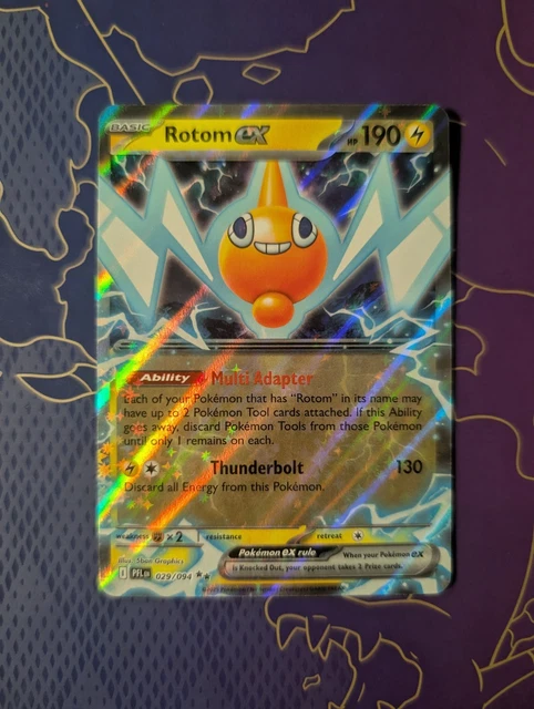 ROTOM EX 029/094 - Mega evolution: Phantasmal Flames - Pokémon card ...