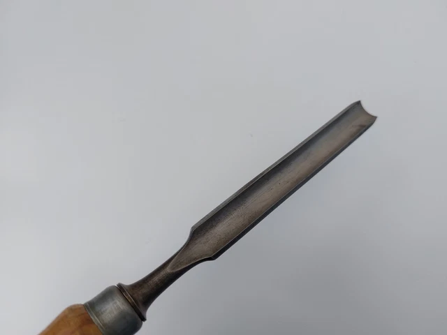 ANCIEN CISEAU A Bois Gouge N°15 2 Lions Outil De Menuisier Charpentier ...