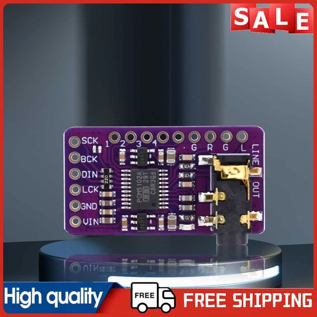 INTERFACE I2S PCM5102A DAC Decoder GY-PCM5102 I2S Player Module for Raspberry Pi £6.23 - PicClick UK