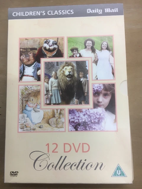 DAILY MAIL CHILDREN'S Classics Collection 12 Dvd Set Beatrix Potter ...