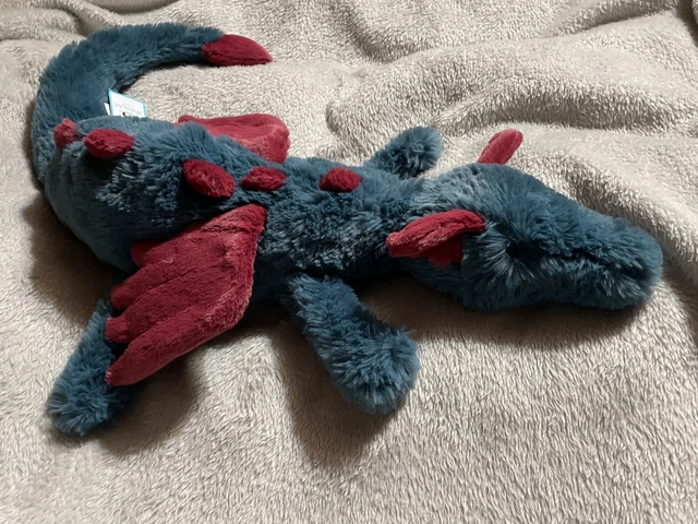 JELLYCAT LARGE DEXTER Dragon *New With Tags* Genuine £90.00 - PicClick UK