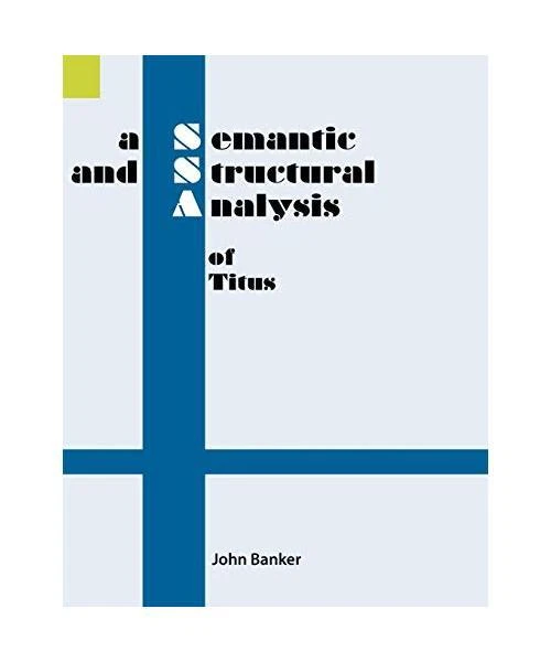 A SEMANTIC AND Structural Analysis of Titus, John Banker EUR 33,61 ...
