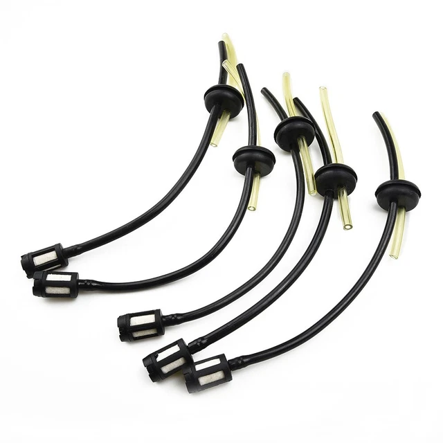 5 X POUR raccords de d??broussailleuse/pi??ces de tondeuse, tuyaux de mazout rem EUR 8,68 ...