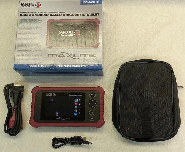 MATCO TOOLS MDMAXLITE Basic Android Based Diagnostic Tablet $516.63 ...