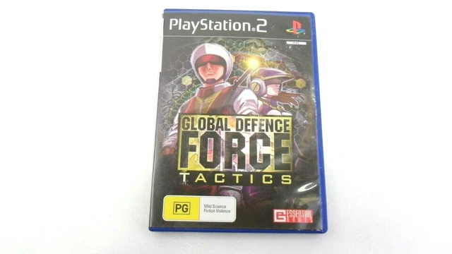 GLOBAL DEFENCE FORCE Tactics Ps2 Game Playstation 2 Essential Games Cd ...