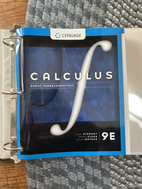 CALCULUS EARLY TRANSCENDENTALS 9E by Stewart/Clegg/Watson - Cengage ...