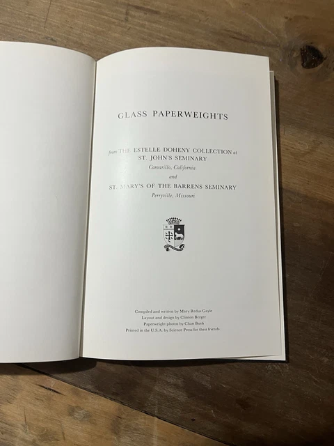 GLASS PAPERWEIGHTS FROM the Estelle Doheny Collection at St John’s Seminary £5.45 - PicClick UK