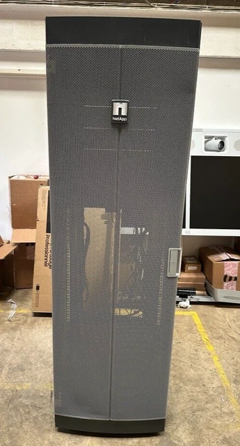 NETAPP NAC-0501 42U Server Networking Rack Cabinet Enclosure with doors ...