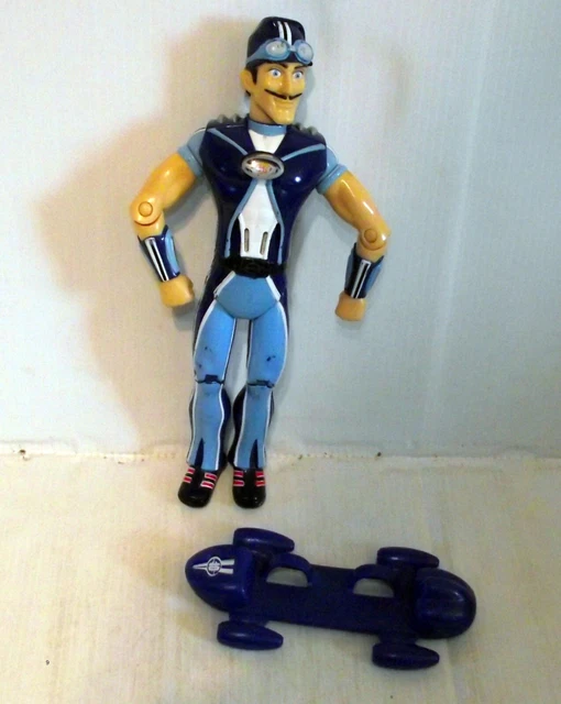 9& TALKING LAZY Town Sportacus Action Figure Toy With Sound £4.99 ...