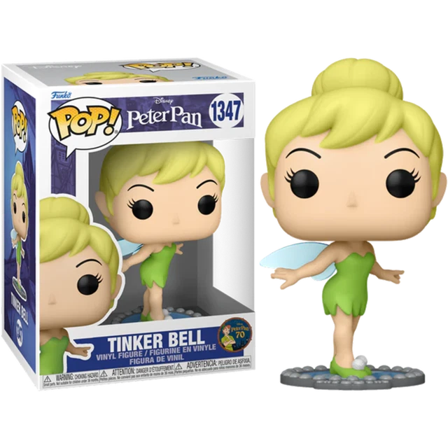 DISNEY PETER PAN 70th - Tinker Bell #1347 Funko Pop Vinyl Figure NEW ...