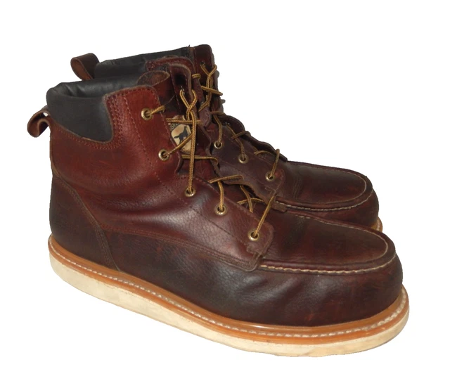 RED WING IRISH Setter Mens 13 Ashby 6" Aluminum Toe Safety Work Boot ...
