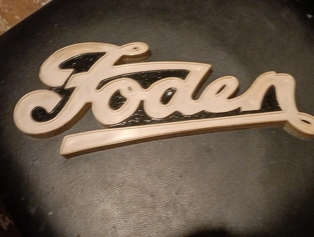 RARE OLD VINTAGE Foden Lorry Truck Grill Badge Emblem £65.00 - PicClick UK