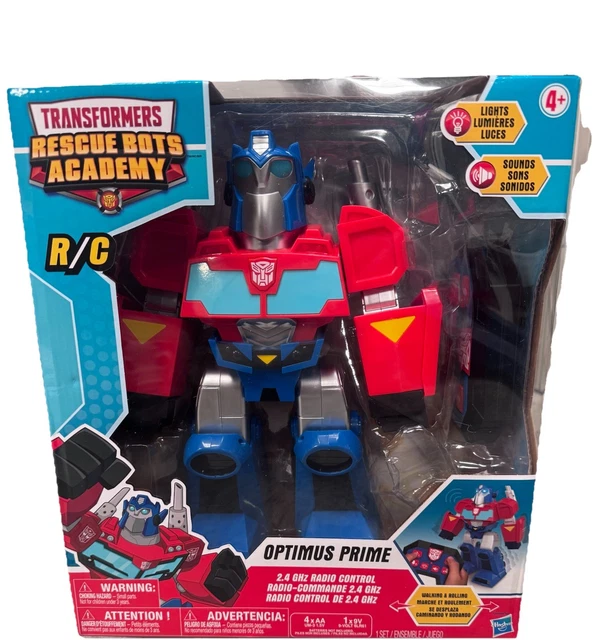 HASBRO TRANSFORMERS RESCUE Bots Academy R/C Optimus Prime £30.00 ...