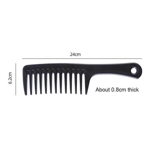 MASSIVE JUMBO WIDE Tooth Comb Hairdressing Salon Styling Tool Curly ...