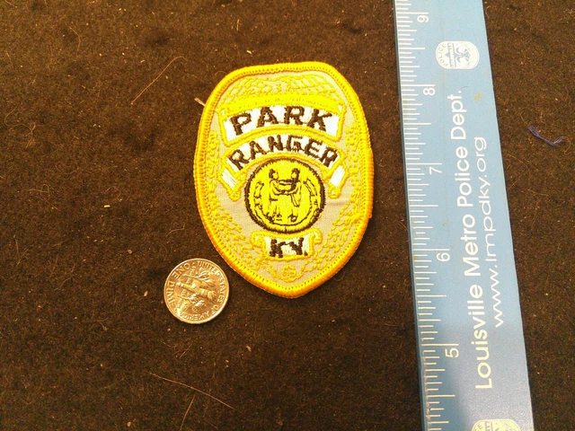 KENTUCKY VINTAGE 1970S issue State Park Ranger patch went with light ...