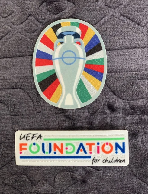 2024 UEFA EURO 2024 Cup + Foundation Patch Jersey Bracelet Band New All ...