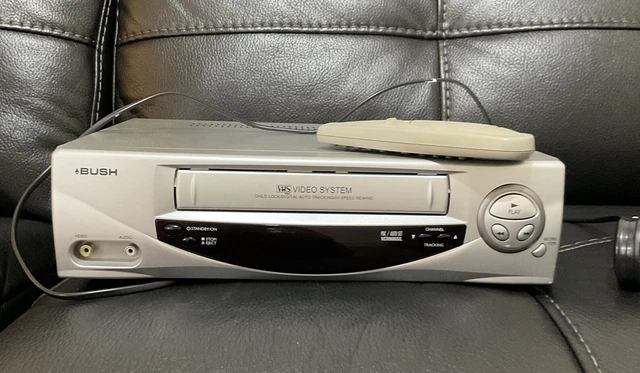 VCR VHS VIDEO Player cassette recorder Bush VCR 919 £34.99 - PicClick UK