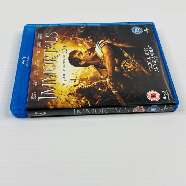 IMMORTALS BLU-RAY REGION B Tracked Postage $14.99 - PicClick AU