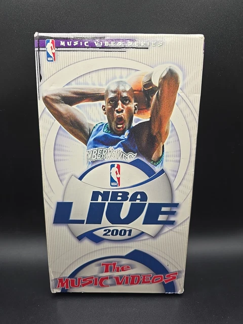NBA LIVE 2001 The Music Videos VHS RARE OOP Beastie Boys / Jordan ...
