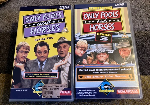 ONLY FOOLS AND Horses VHS Series 2 And 3 Box set BBC Comedy £9.99 ...