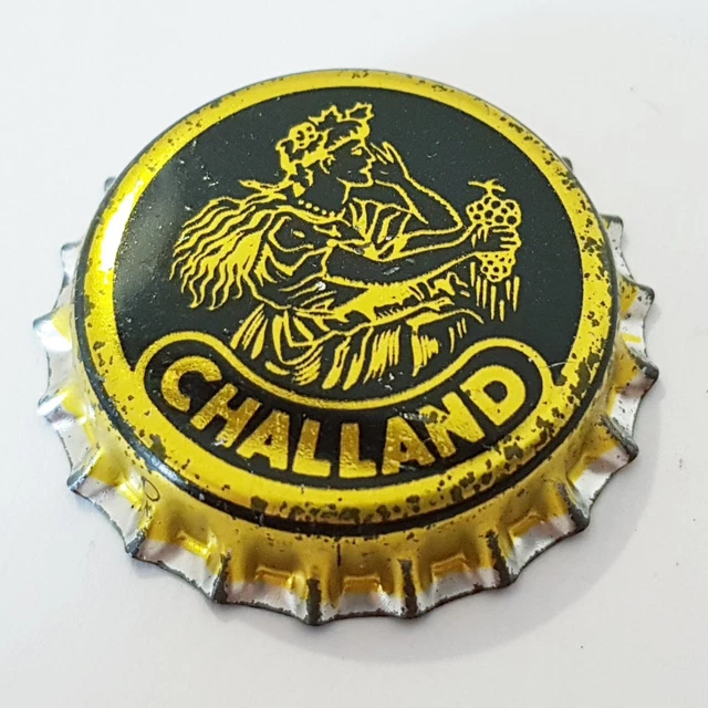 ANCIENNE CAPSULE EN métal et liège, jus de raisin, Challand - APx EUR ...
