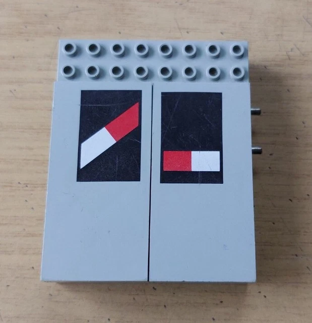 LEGO 7866 EISENBAHN 12V Bahnübergang Level Crossing Taster EUR 19,99 ...