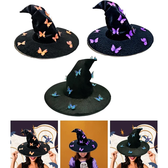 HALLOWEEN WITCH HAT Witch Costume Hat £9.44 - PicClick UK