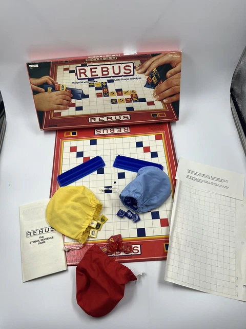 REBUS THE SYMBOL Sentence Game Complete $39.99 - PicClick CA