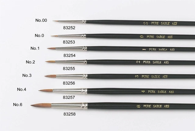 CAKE DECORATING TOOL No.1 Artist Brushes Sable Sugarcraft Icing Baking ...