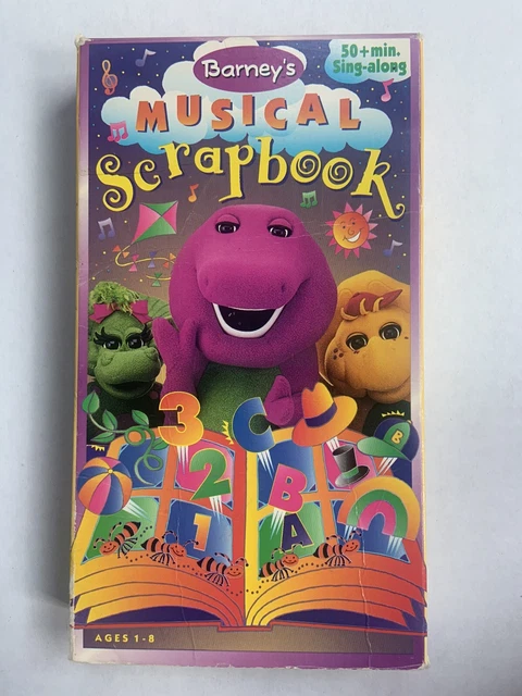 BARNEY - BARNEYS Musical Scrapbook (VHS, 2000, Classic Collection) £9. ...