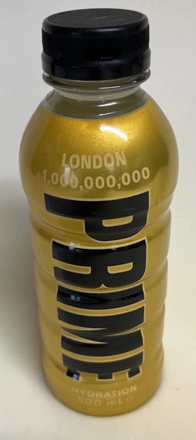 PRIME HYDRATION BOTTLE London GOLD - NEW SEALED £99.95 - PicClick UK