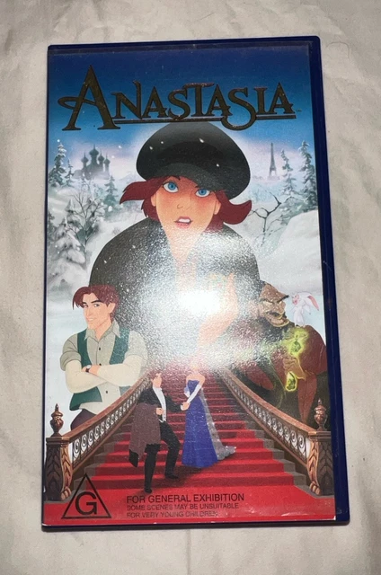 VHS ANASTASIA 1998, Animated 20th Century Fox VHS Video, Meg Ryan, John ...