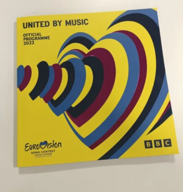 2023 EUROVISION SONG Contest ~ official merchandise ~ programme ...