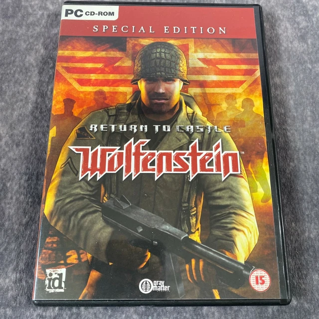 RETURN TO CASTLE Wolfenstein Special Edition PC Game CD-Rom Nazi ...
