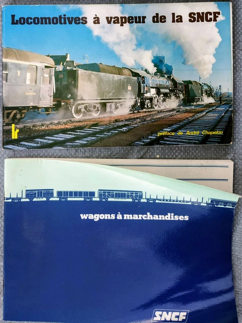 &SNCF STEAM LOCOMOTIVES& Loco Review 1978 + Freight Car Brochure £42.44 ...