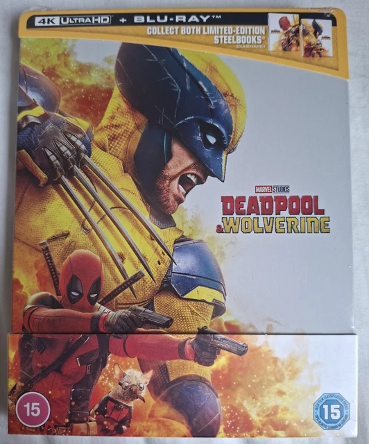 DEADPOOL & WOLVERINE Limited Edition 4k Steelbook: Wolverine Version £ ...