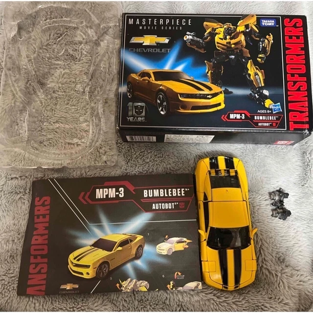 TAKARA TOMMY TRANSFORMERS MPM-3 BUMBLEBEE AUTOBOT CHEVROLET Obra Maestra Usado EUR 153,95 ...