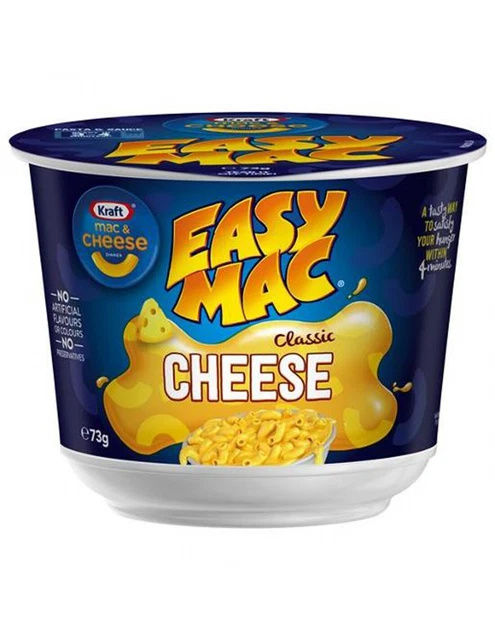 KRAFT EASY MAC Bowl Cheese 73g $3.95 - PicClick AU