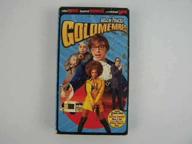 VIDEOCASSETTA VHS AUSTIN Powers in Goldmember Mike Myers Beyoncé ...