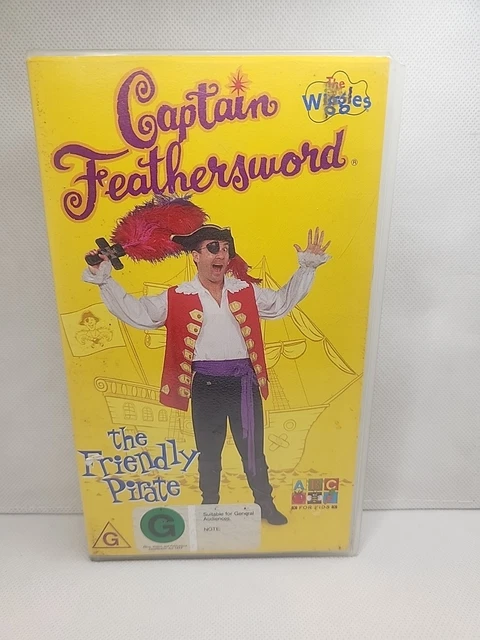 THE WIGGLES - Captain Feathersword The Friendly Pirate 2000 VHS Video ...