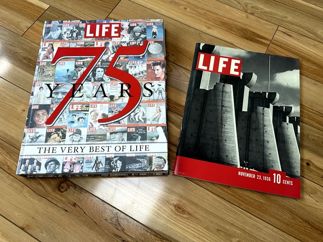 LIFE 75 YEARS The Very Best Of Life book + 1st Edition November 23 1936 ...